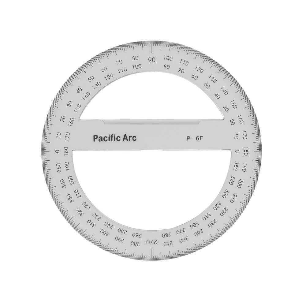 Pacific Arc Acrylic Protractors | Posners Art Store – Posner's Art Store