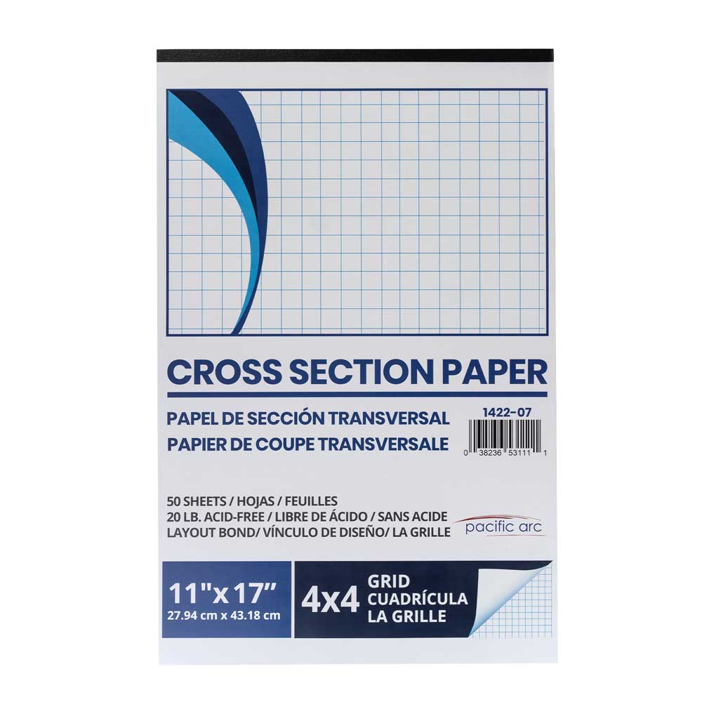 Pacific Arc Cross Section Paper Pads | Posners Art Store – Posner's Art ...