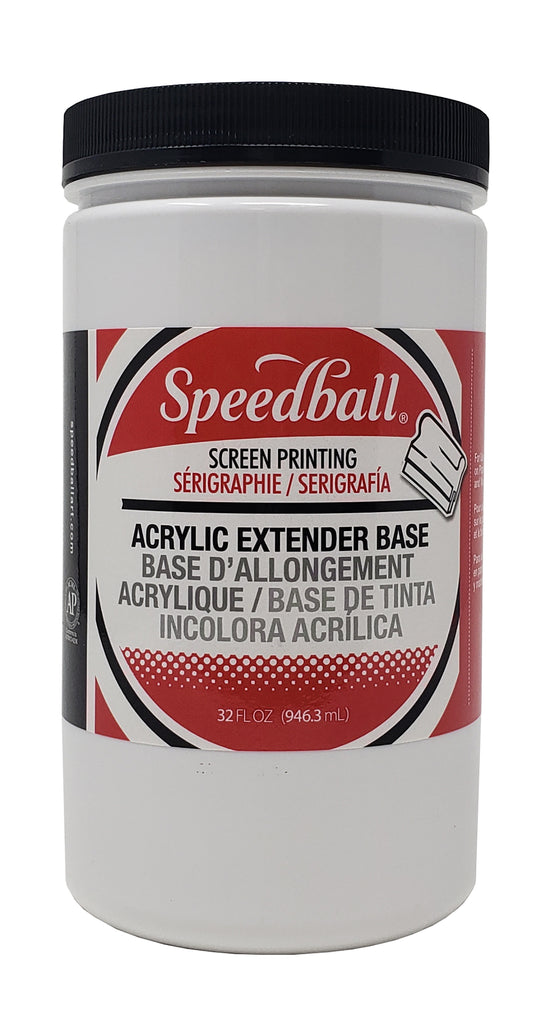 Speedball Permanent Acrylic Extender Base Jars | Posners Art Store ...